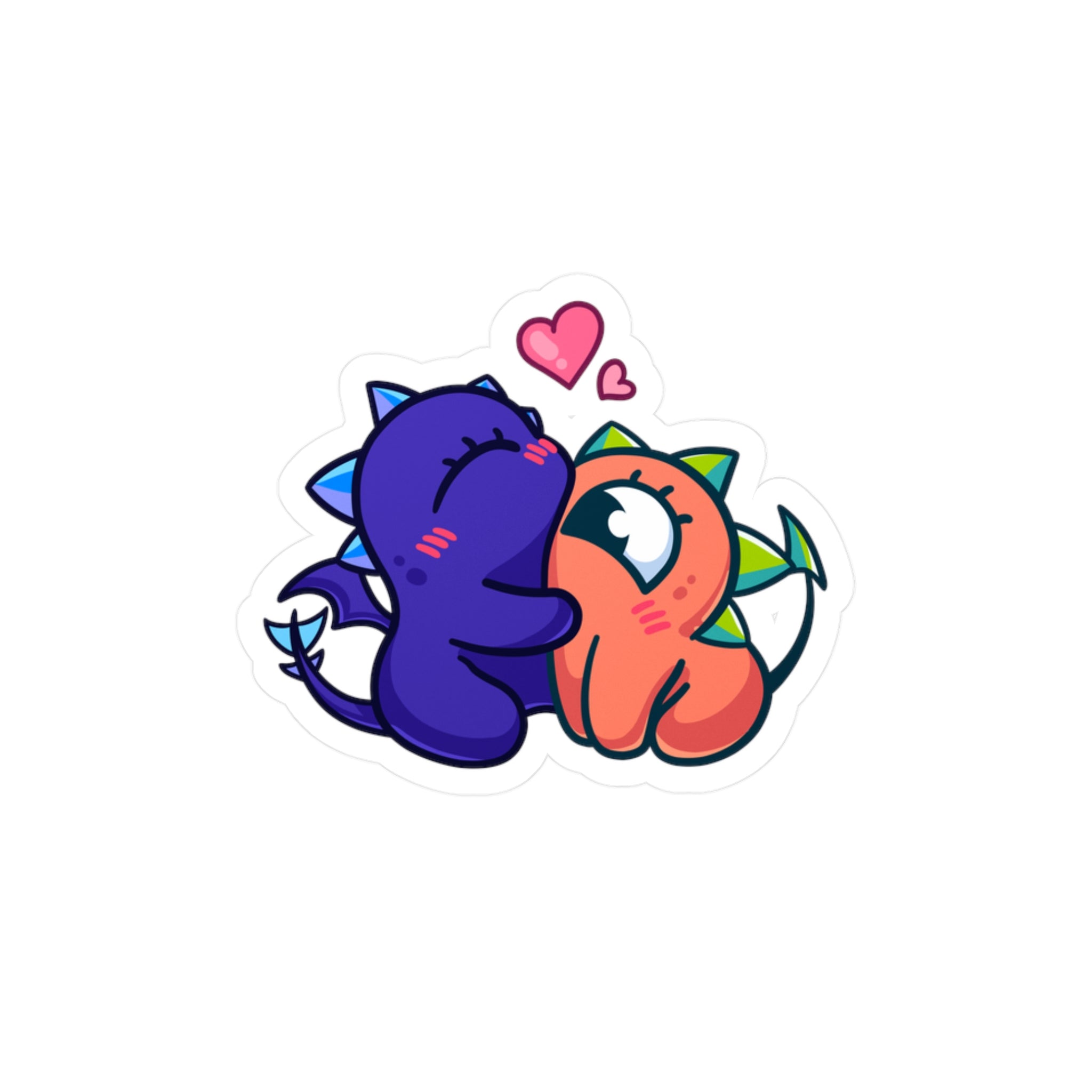 BroMon & BroMin BroHug Kiss-Cut Vinyl Sticker | Bro-Mon Shop