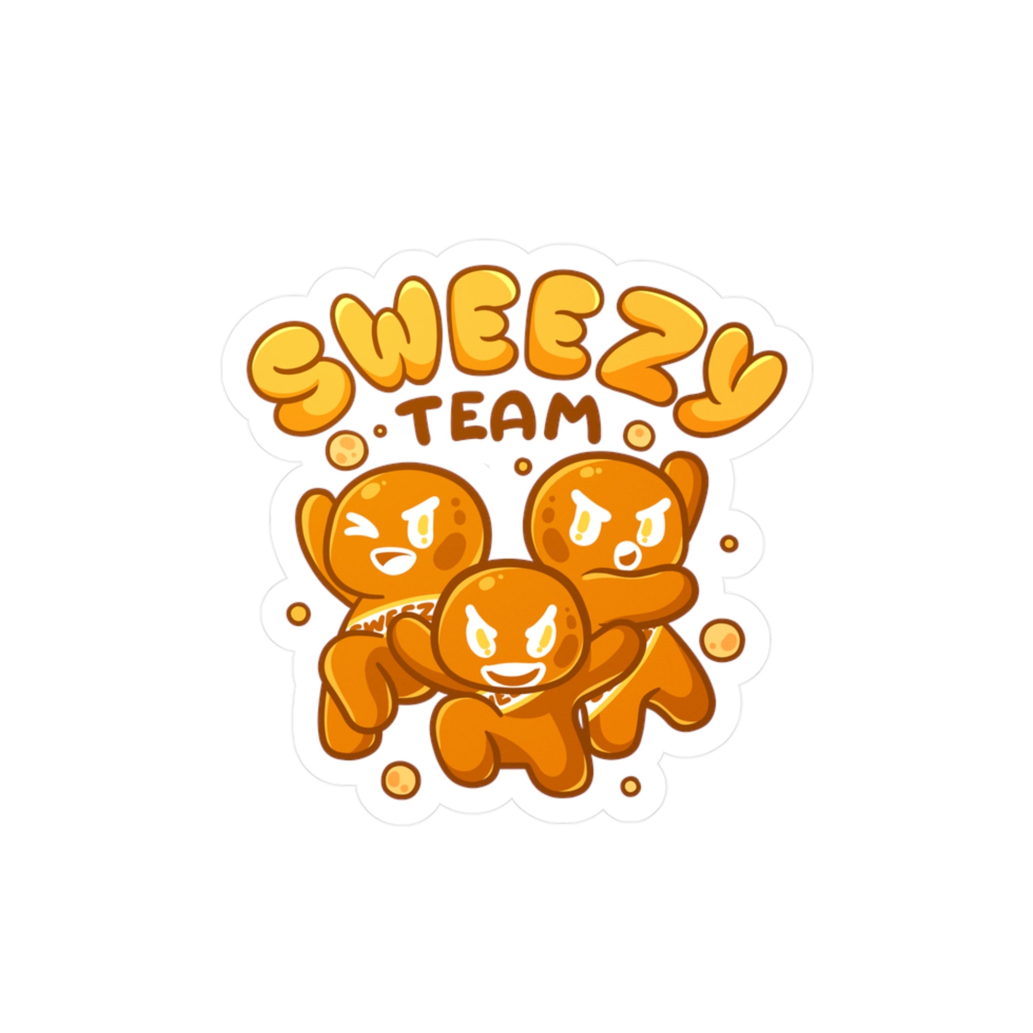 The Sweezians Sweezy Team Kiss-Cut Vinyl Sticker – Bro-Mon Shop