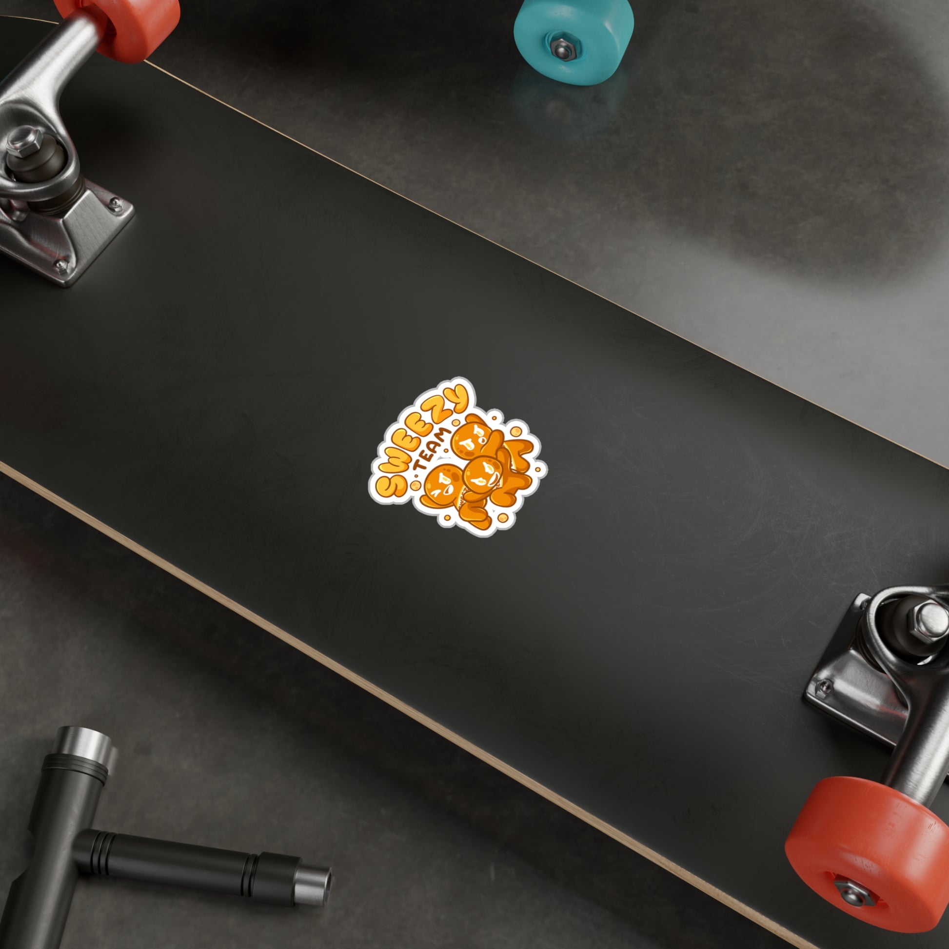 The Sweezians Sweezy Team Kiss-Cut Vinyl Sticker – Bro-Mon Shop